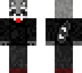 raccoon drip | Minecraft Skin