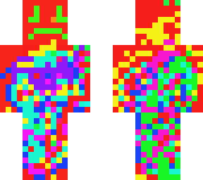 Rainbow guy | Minecraft Skin