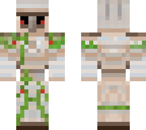 Red Flower Golem | Minecraft Skin