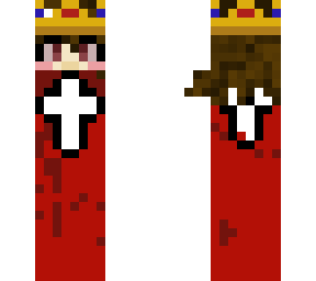 Armless queen | Minecraft Skin