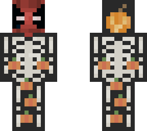 Deadpool Halloween | Minecraft Skin