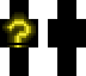Glowing Question Mark | Minecraft Skin
