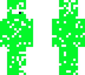 Green glitch entity | Minecraft Skin