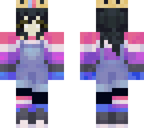 I updated someone’s gender fluid :) | Minecraft Skin
