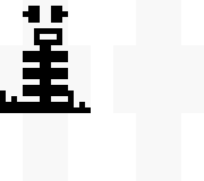 spooky skeleton | Minecraft Skin