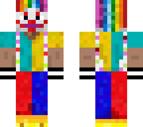 clown steve | Minecraft Skins