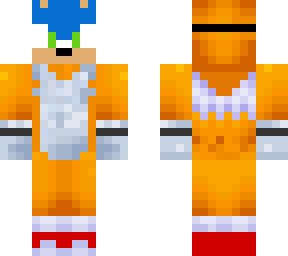 tails (sonic mask) | Minecraft Skin