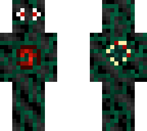 Corrupt Obsidian Boy | Minecraft Skin