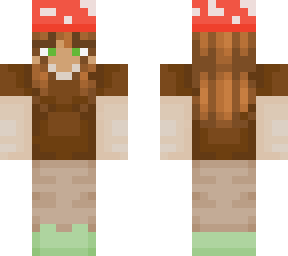 Cute mushroom girl ig | Minecraft Skin