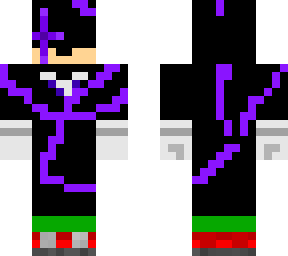 fnf corrupted knuckles | Minecraft Skin