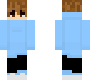Light Blue Sweater | Minecraft Skin