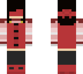 Masked Powerpuff Blossom E-girl | Minecraft Skin