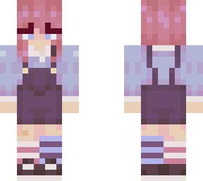 Mismatched Magenta | Minecraft Skin