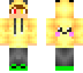 Pichu human | Minecraft Skin