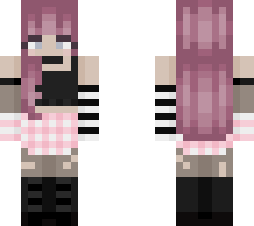 pink. e girl | Minecraft Skin
