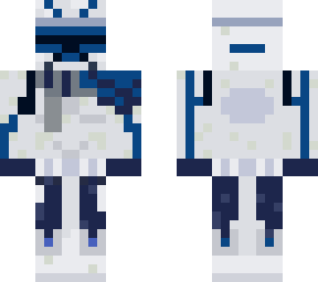 Star Wars Hedgehog 'Captain Rex' | Minecraft Skin