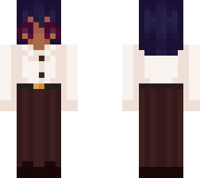 the girl at the library | Minecraft Skin