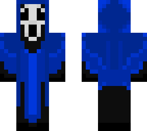 Blue Ghostface | Minecraft Skin