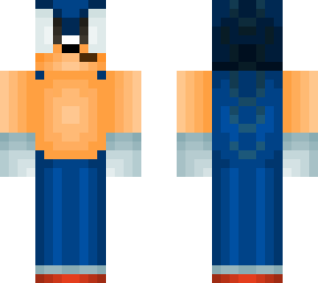 Classic Sonic (Sonic Mania) | Minecraft Skin