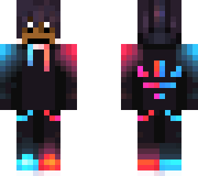 Fire and ice elements | Minecraft Skin