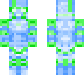 green/Blue Stormtrooper | Minecraft Skin