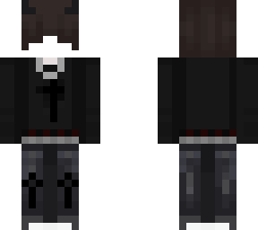 headless brown hair emo by AntaGuards | Minecraft Skin