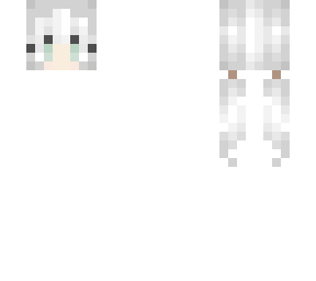Keithia's Ponytail Hair w/horns | Minecraft Skin