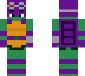 Rottmnt Donatello | Minecraft Skin