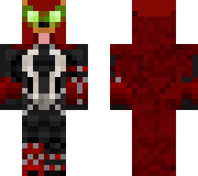 Rubius Spawn (ojos verdes de necroplasma) Mejorado | Minecraft Skin