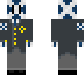 Scottish Flag Man | Minecraft Skin