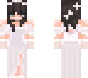 white dress 2 | Minecraft Skin