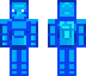 Blue Totem Minecraft Skins