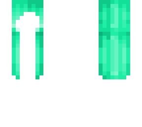 Bright Teal -- Female HB v2 | Minecraft Skin