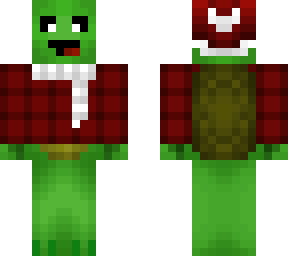 derp santa turtle | Minecraft Skin