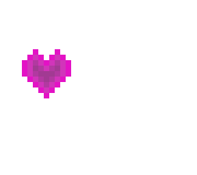 Heart Pixel Art | Minecraft Skin