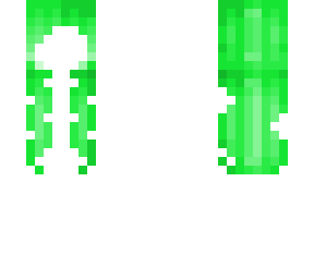 Lime Green -- Female HB | Minecraft Skin