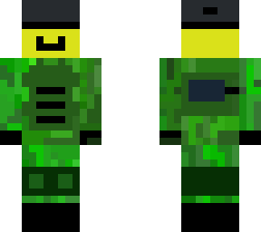 panhead soilder | Minecraft Skin