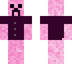 Pink elemental creeper | Minecraft Skin