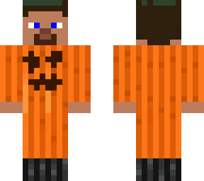 pumpkin steve | Minecraft Skins