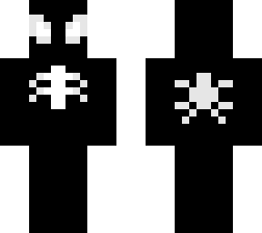 spider man black suit | Minecraft Skins