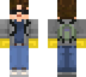 Steve Harrington Backpack | Minecraft Skin
