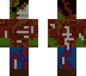 Undead worker | Minecraft Skin
