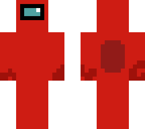 Among us (red (Imposter)) | Minecraft Skin
