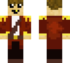 Captain Curls | Minecraft Skin