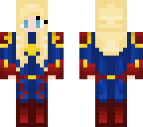 Captain Marvel | Minecraft Skin