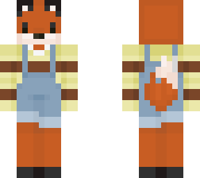 Cute red Fox | Minecraft Skin