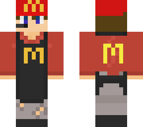 Macdonald King Creep | Minecraft Skin