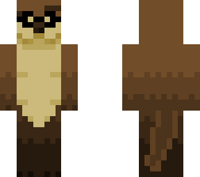 Nutria con lentes | Minecraft Skin