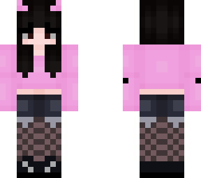 pink demon | Minecraft Skin