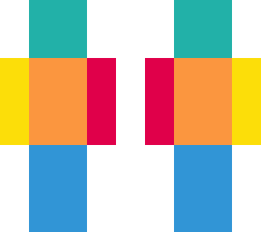 Rainbow one-base | Minecraft Skin